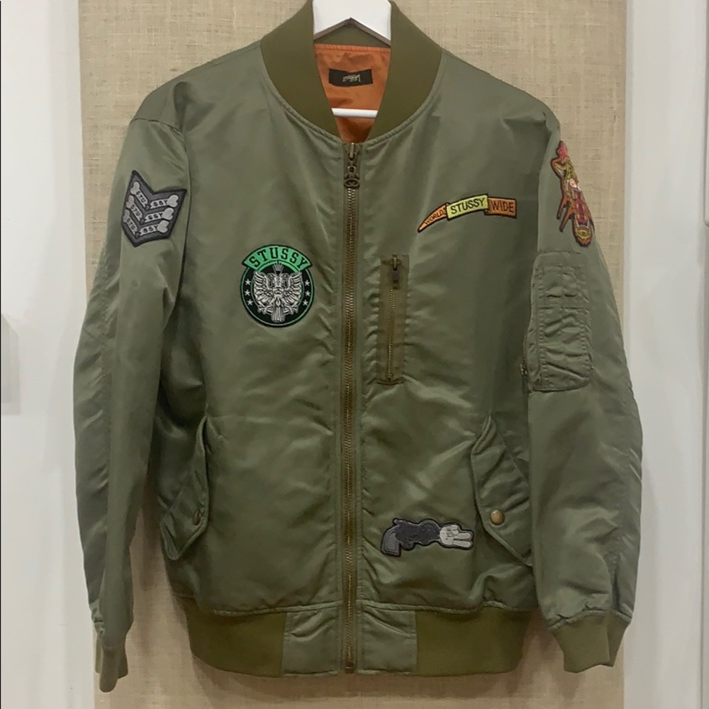 Rare Stussy Japan, Ma-1 Bomber - Gem